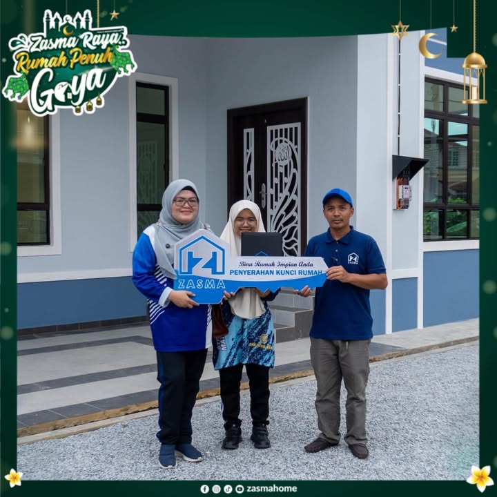 Raya Gaya Baru: Cikgu Naimah Kini Miliki Rumah Impian! – Blog Zasma Home
